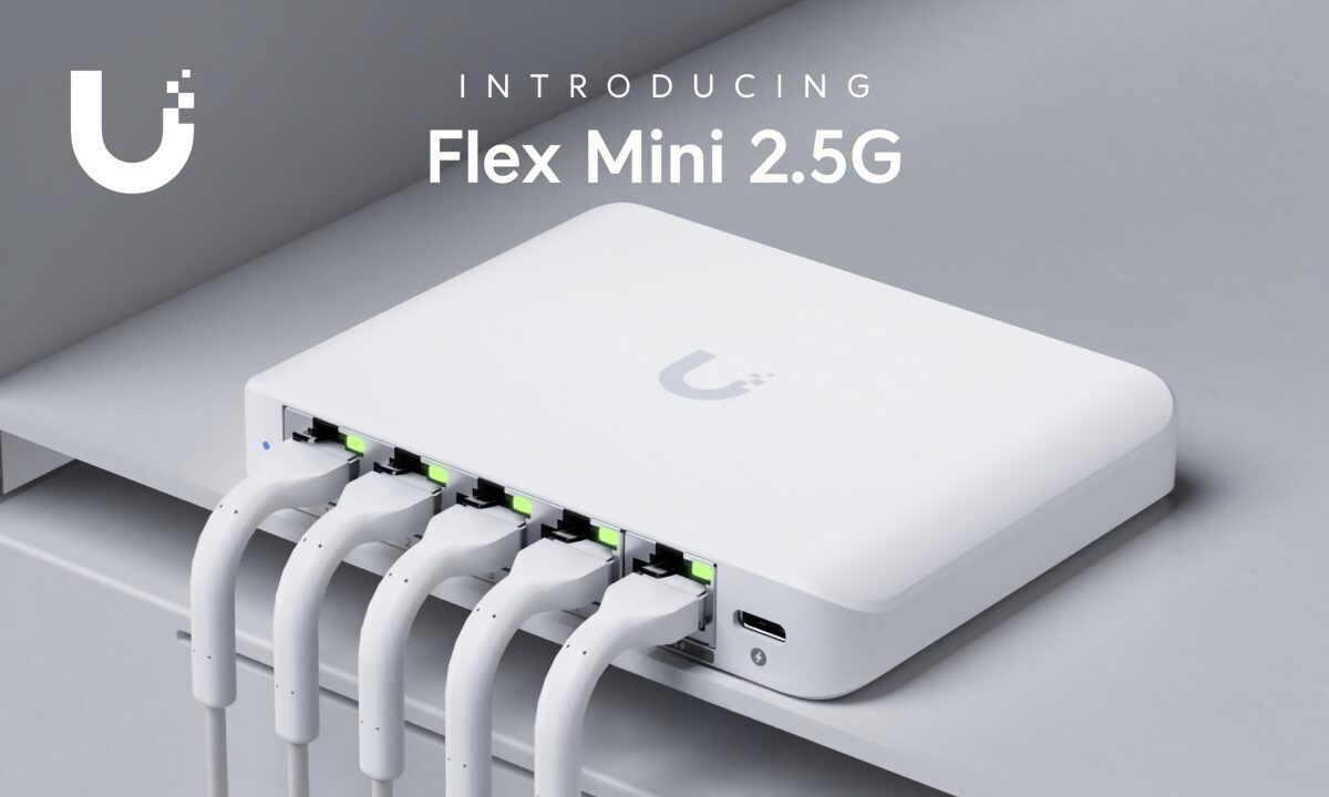 UniFi Flex Mini 2.5G: Neuer kompakter Switch für 2,5-Gigabit-Ethernet ...